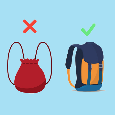 6 tips for choosing the right backpack - JIA